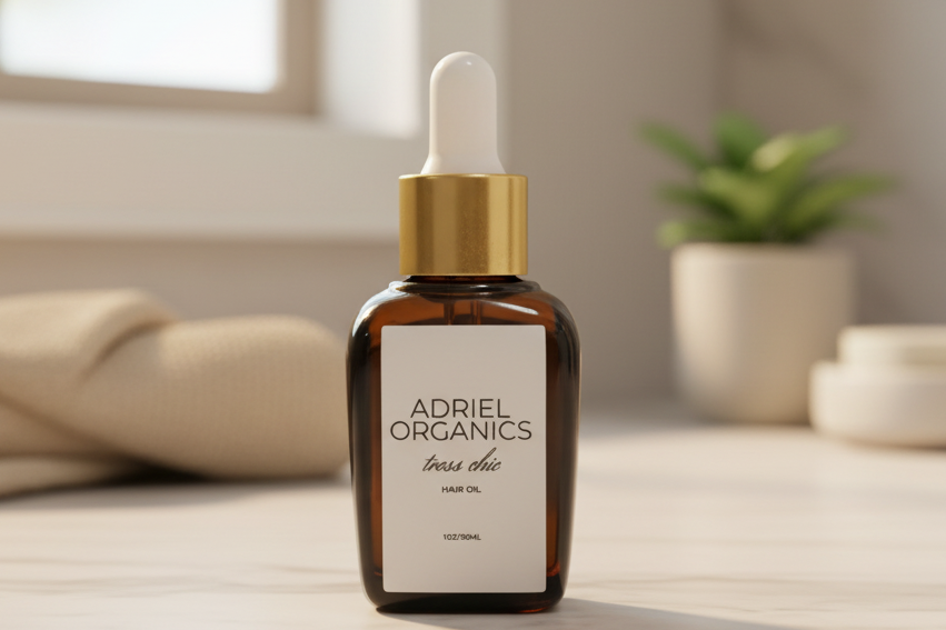 Tress Chic Hair Oil, 1 oz. – Adriel Organics Skincare